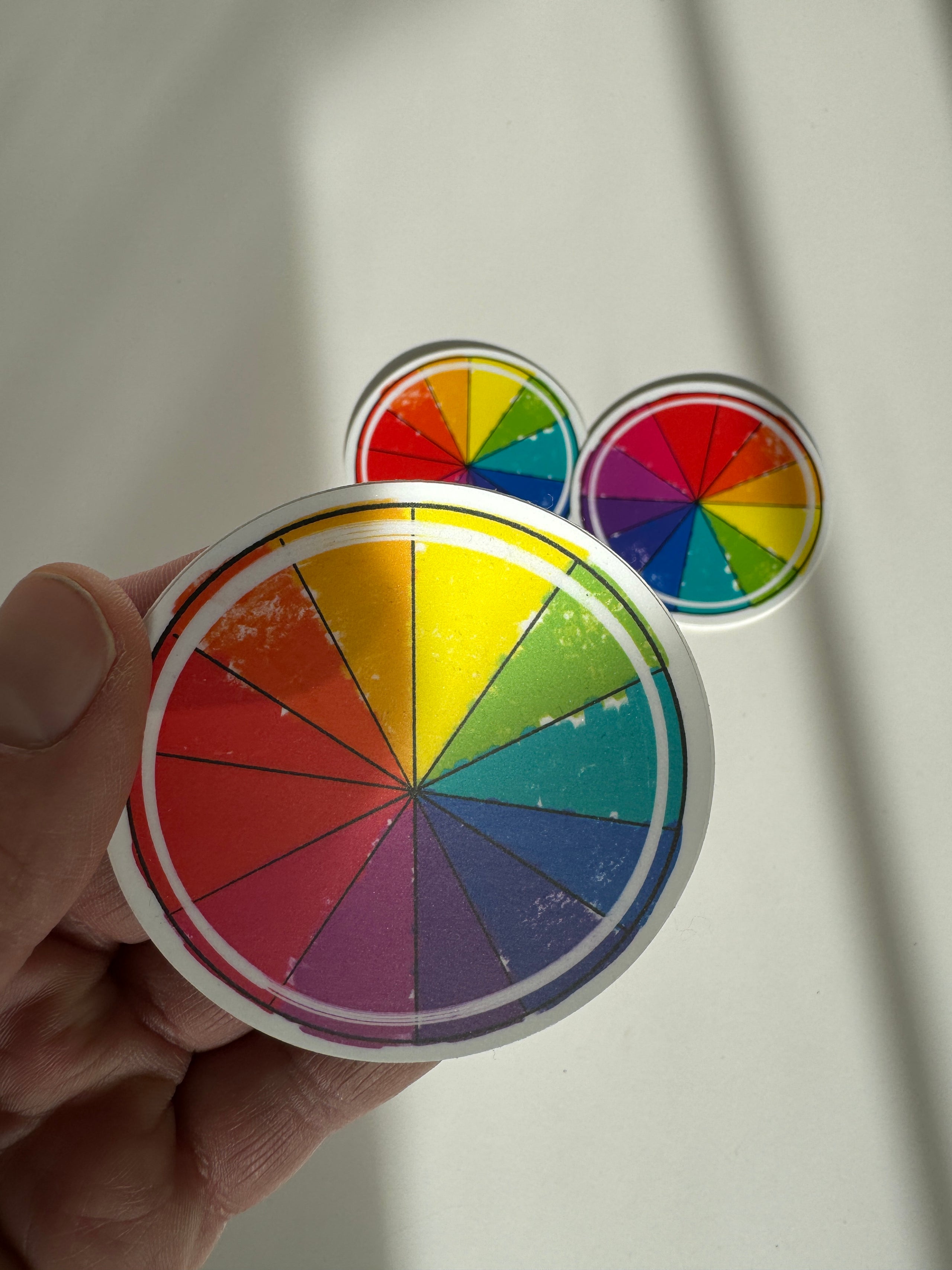 Colour Wheel (Vinyl Sticker) | Patrick Guindon Art